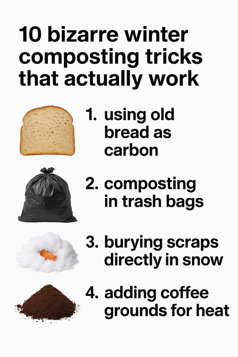 10 bizarre winter composting tricks that actually work - Diy Home Garden
